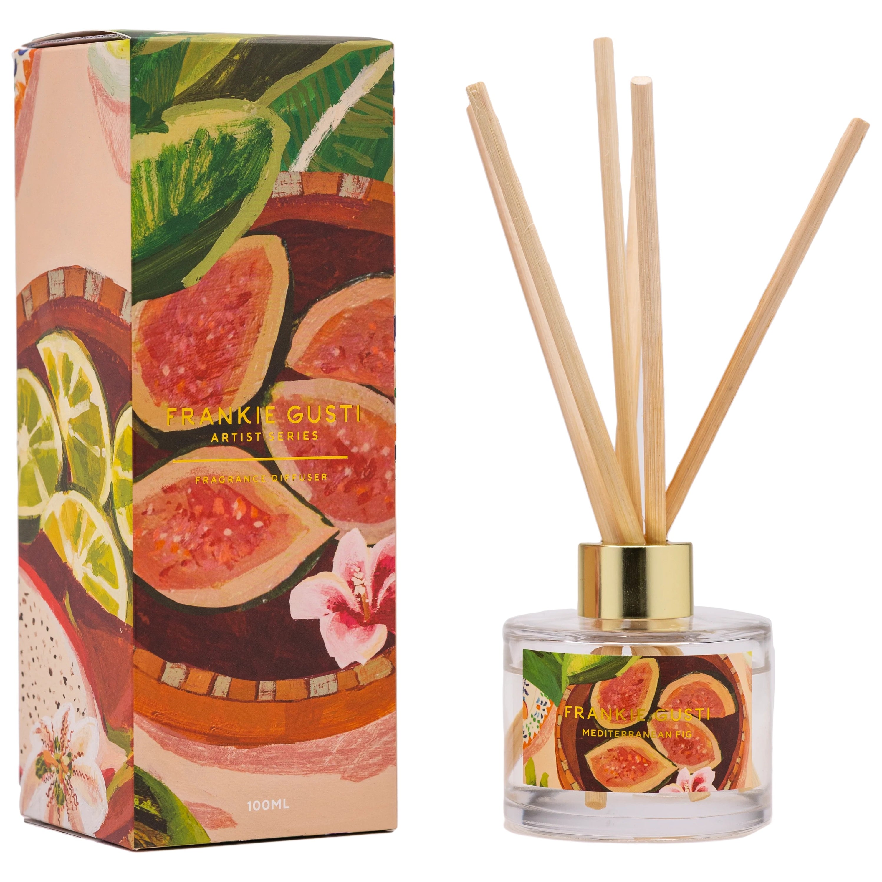 Artist Series Diffuser | Mediterranean Fig | Mia Pensa | Frankie Gusti | Green Door Decor ...