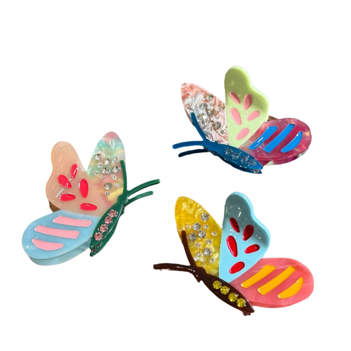Butterfly Hair Clip | Various Colours | Mink & Me | Green Door Decor ...