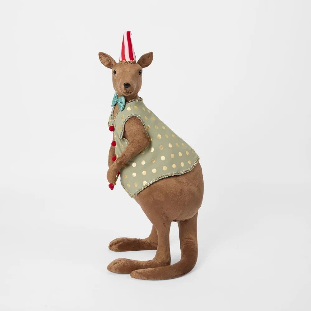 Carnival Kangaroo with Baton | Christmas Decoration | Green Door Decor ...