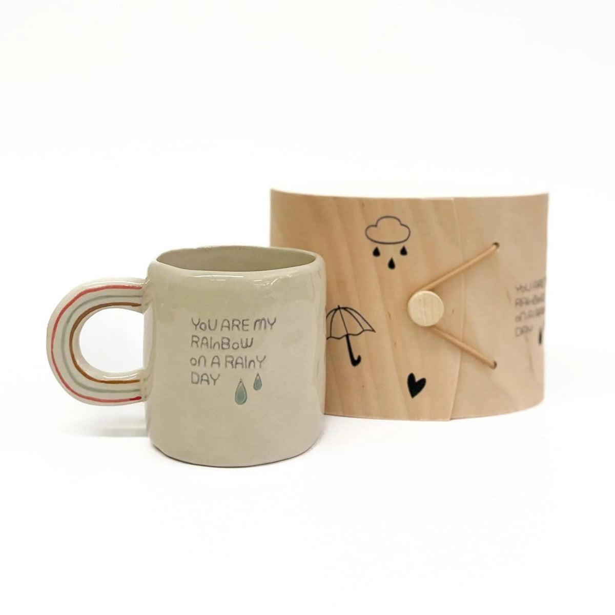 Cloudy Cup (Gift Box) | Bloomingville, French Bazaar | Green Door Decor | Mugs