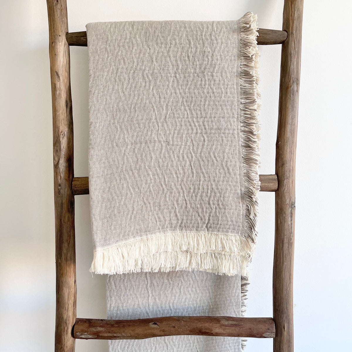 Hayley Throw | Grey & Cream | J.Elliot Home | Green Door Decor | Throws