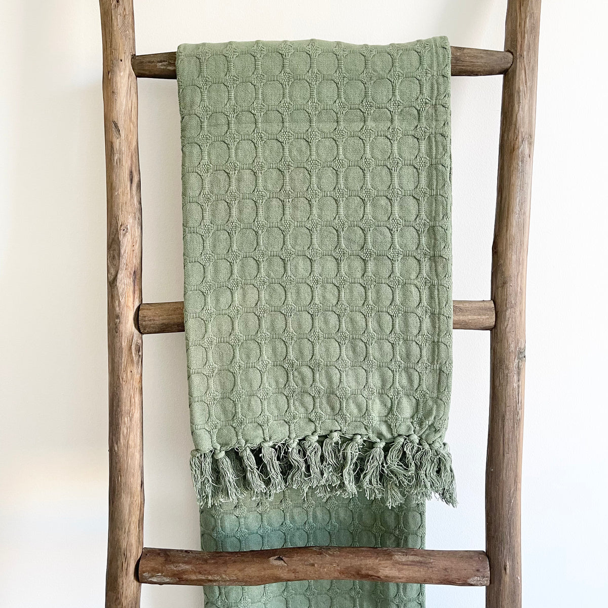 Warren Throw | Forest | J.Elliot Home | Green Door Decor | Throws