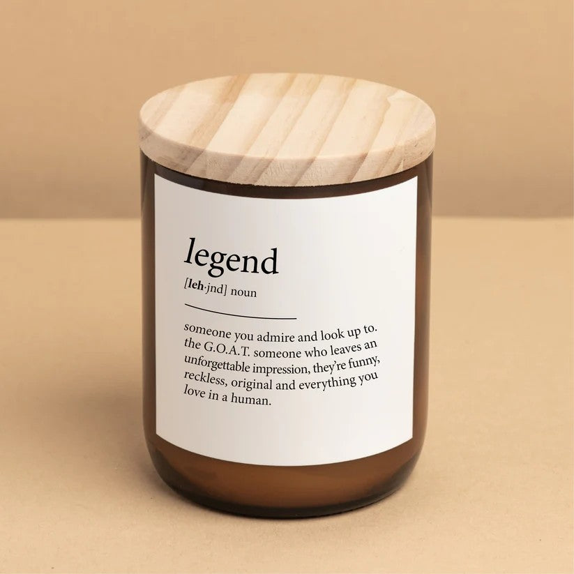 'Legend' | Dictionary Candle | The Commonfolk Collective | Green Door ...