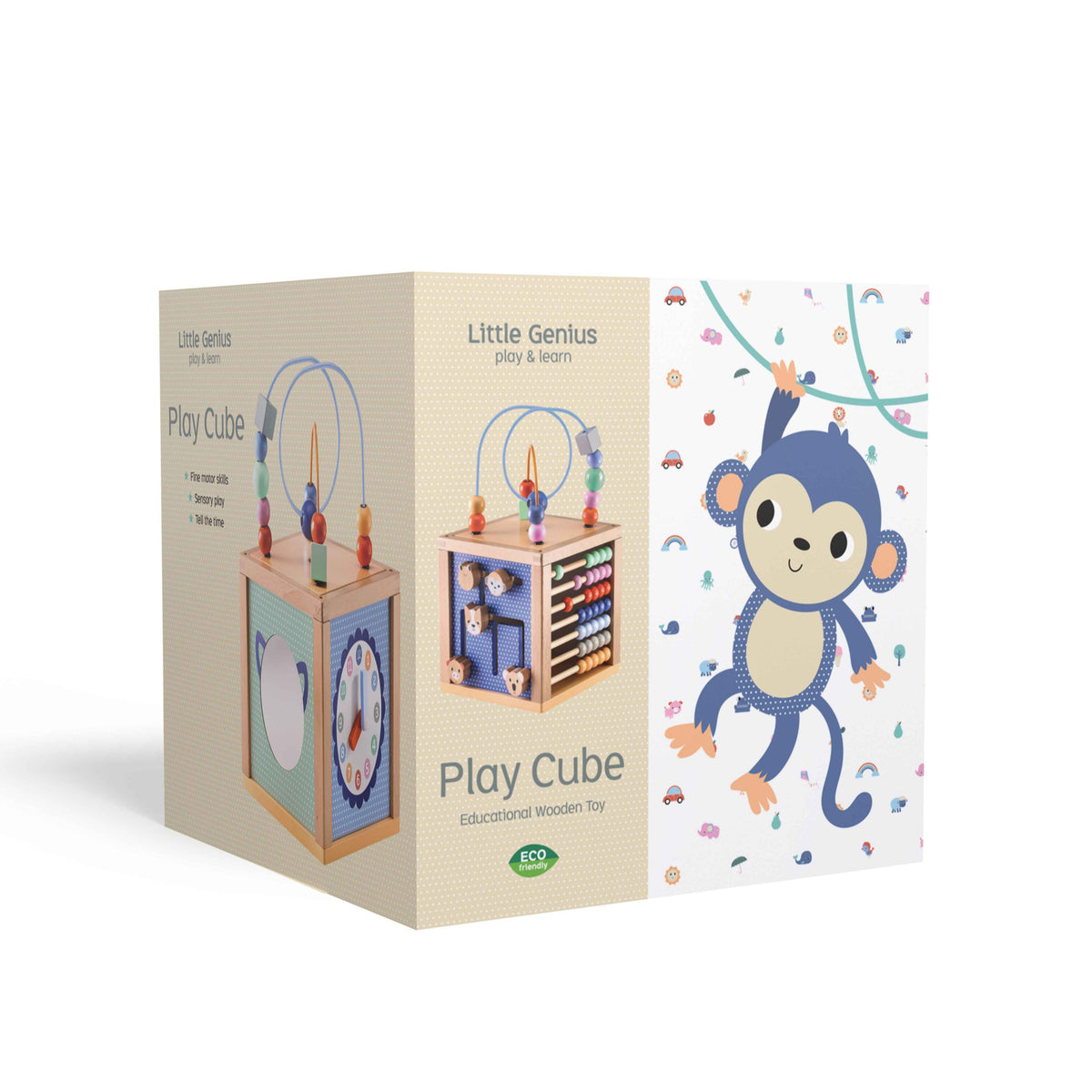 Little Genius Play & Learn | Play Cube | Lake Press | Green Door Decor | Kids