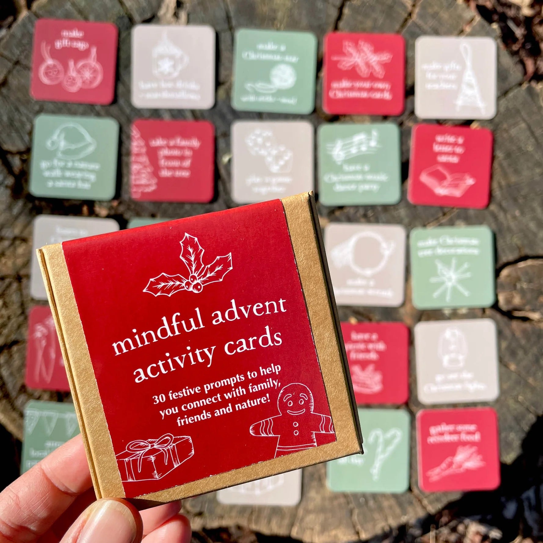 Mindful Advent Calendar Cards | Your Wild Books | Green Door Decor ...