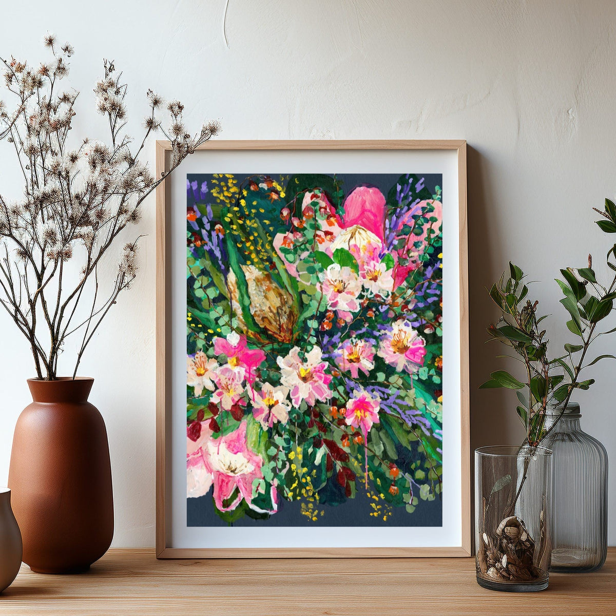 'There's Calm Amongst The Chaos' Print | Grotti Lotti | Green Door ...