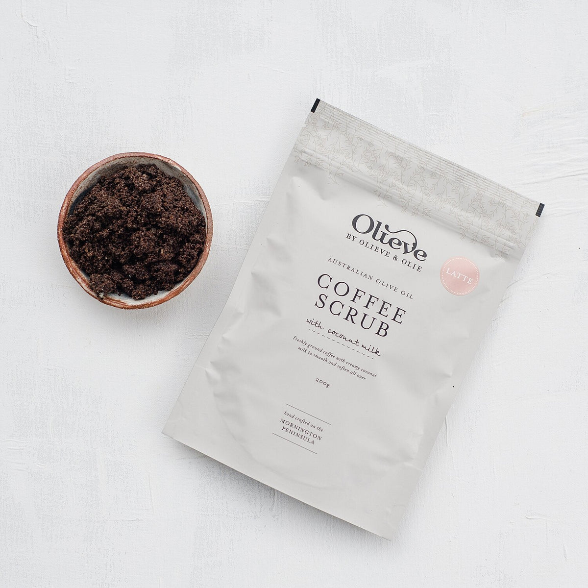 Coffee Scrub (200g) | Chai/Latte | Olieve and Olie | Green Door Decor ...