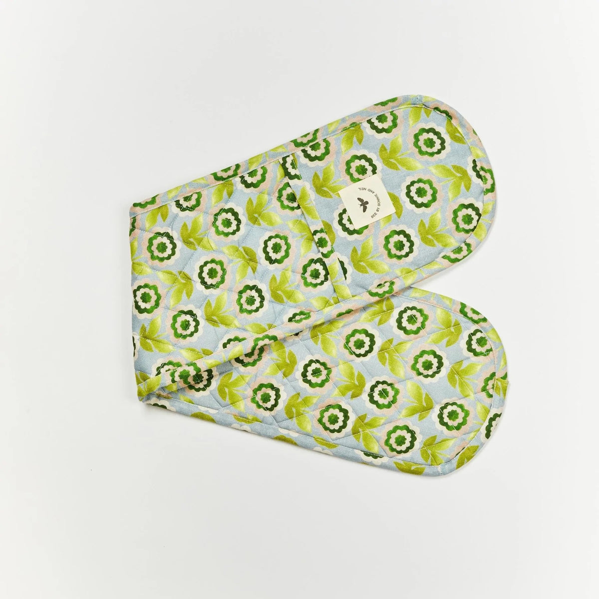 Oven Mitt | Tiggy Blue | Bonnie and Neil | Green Door Decor | Homewares